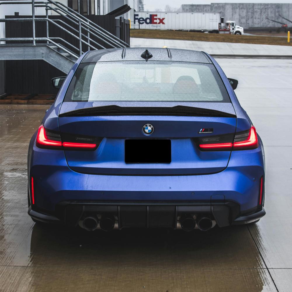 PSM Style Carbon Fiber Spoiler - BMW M3 G80 & 3-Series G20