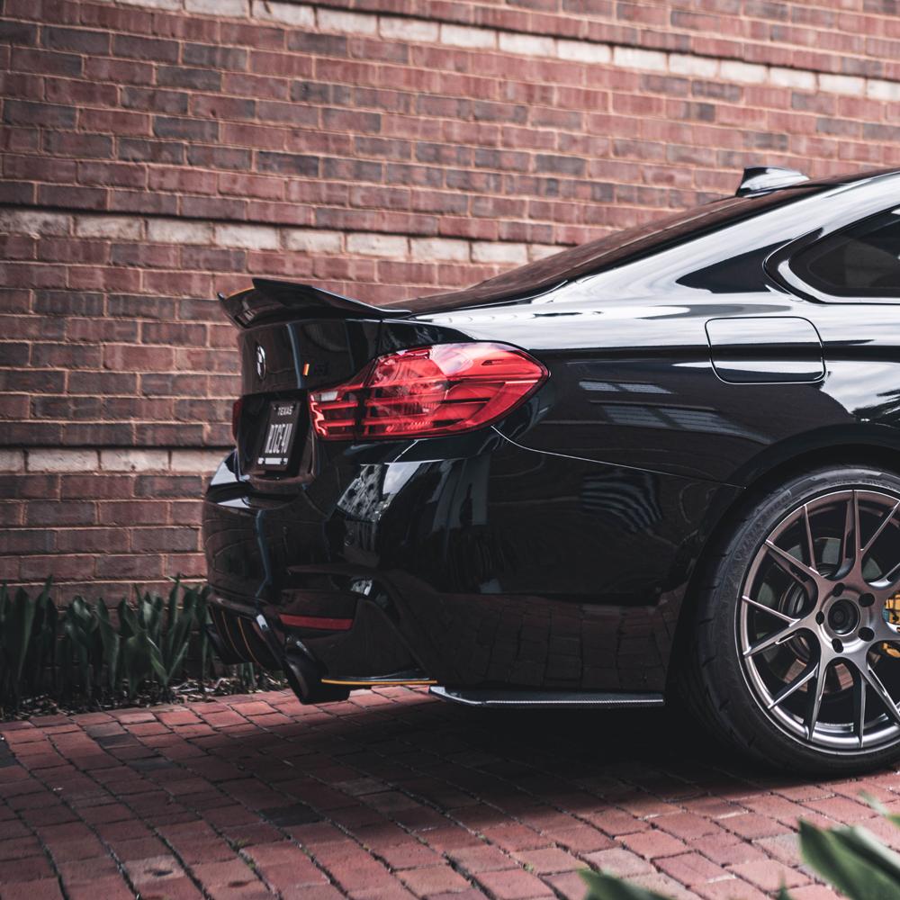 PSM Style High Kick Carbon Fiber Spoiler - BMW M3 F80 & F30 3 Series ...