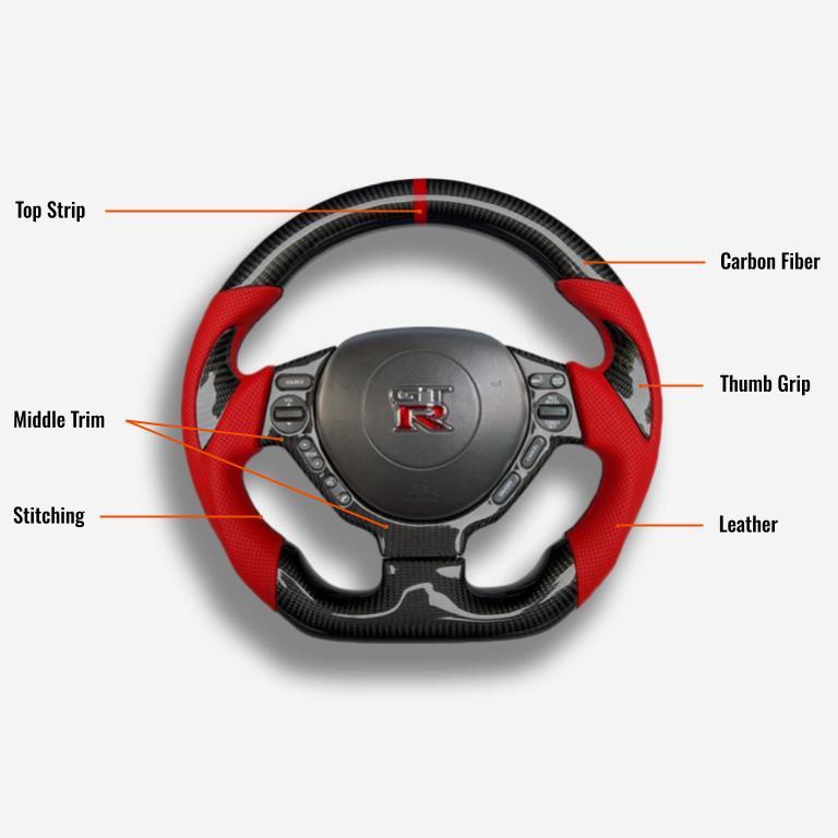 Nissan GTR [2009-2016] Custom Steering Wheel